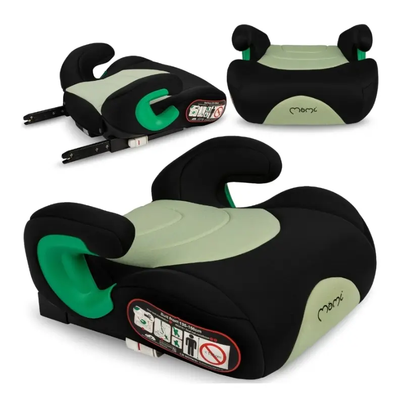 MoMi Venko buster sedište i-Size Green, 135-150cm Isofix