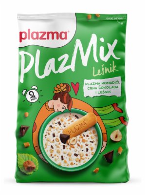 KEKS OBROK KOMADIĆI LEŠNIKA I CRNE ČOK.PLAZMIX 70G