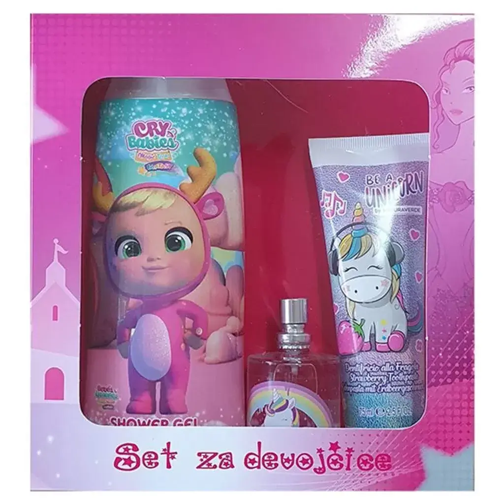 Disney Set za devojčice, 3 komada