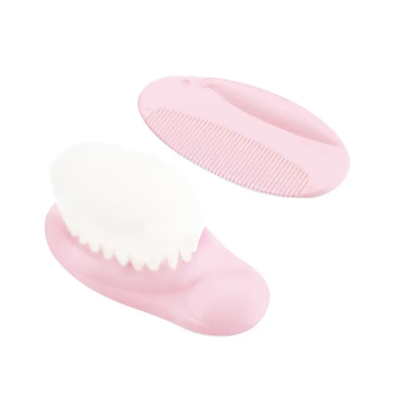 FARLIN Set češalj i četka roze