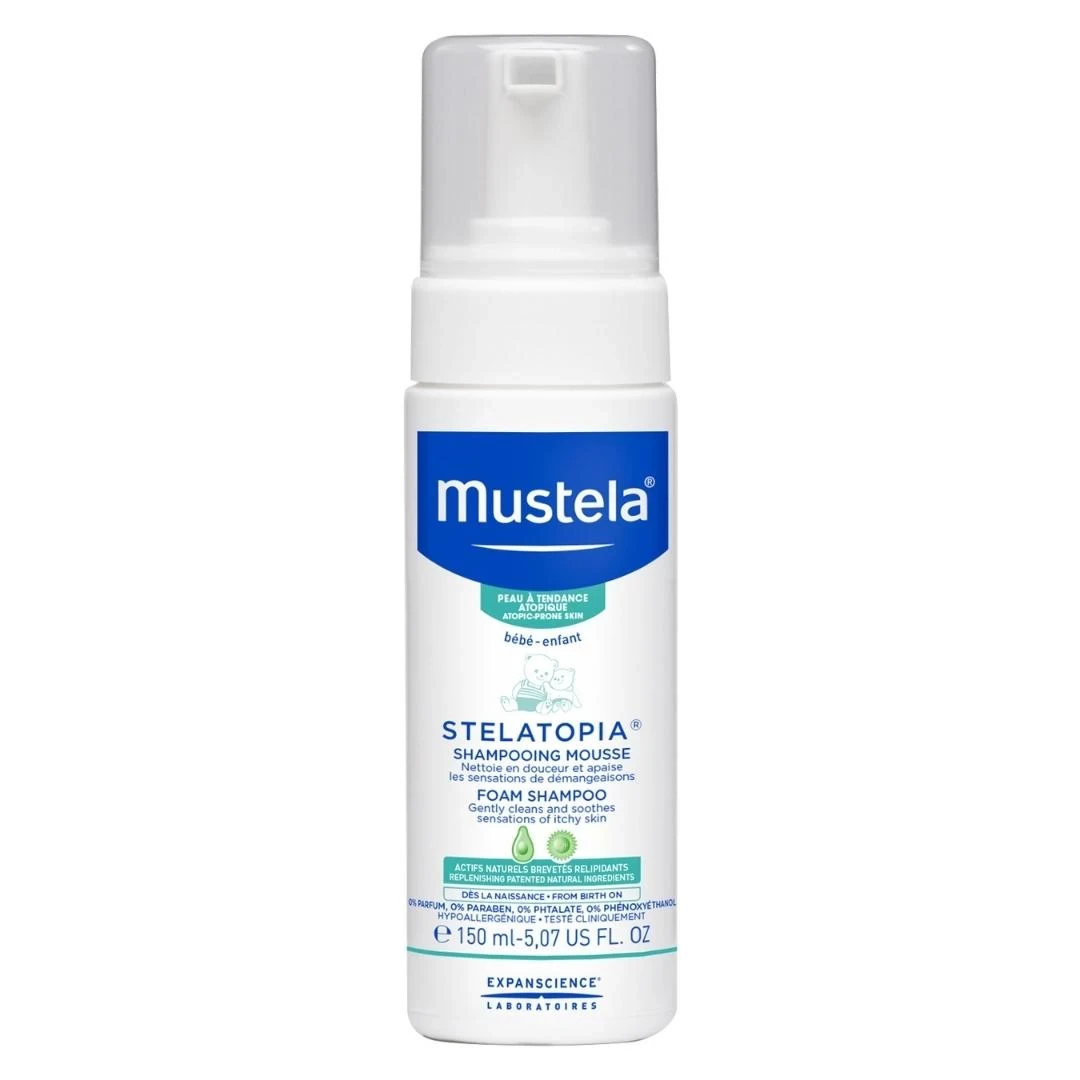Mustela® STELATOPIA Pena Šampon 150 mL