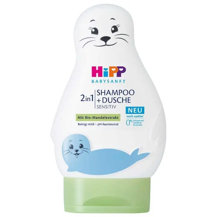 Hipp Šampon i gel za kupanje bebe Babysanft, 200 ml