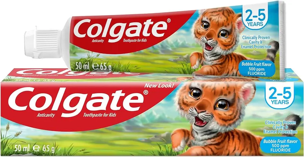 COLGATE Dečija pasta za zube Junior bubble fruit 2-5 godina 50ml