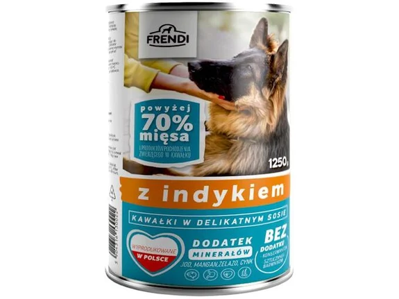 Frendi konzerva za pse ćuretina 1250g x 8kom