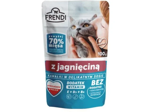 Frendi kesica za mačke sa jagnjetinom 100g x 24kom