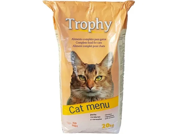 Trophy cat menu 20kg