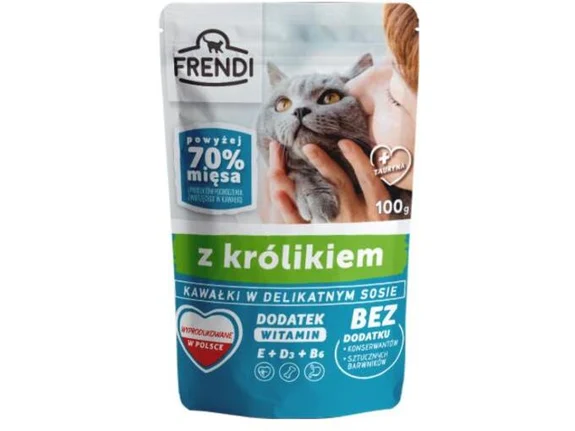 Frendi kesica za mačke sa zečetinom 100g x 24kom