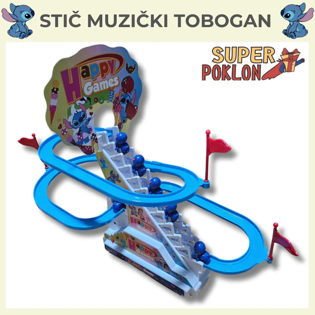 Stitch Tobogan-Muzička Zabava!