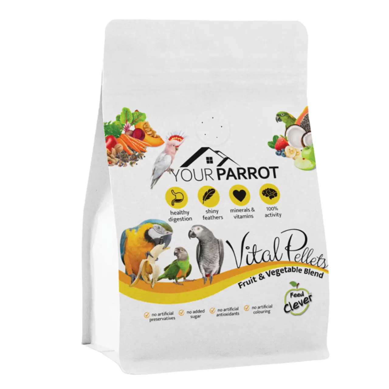 YOUR PARROT Vital Pellets Fruits & Vegetables Blend