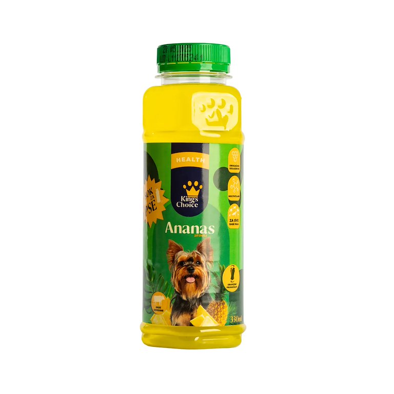 King's Choice Sok za pse, Ananas, 330ml