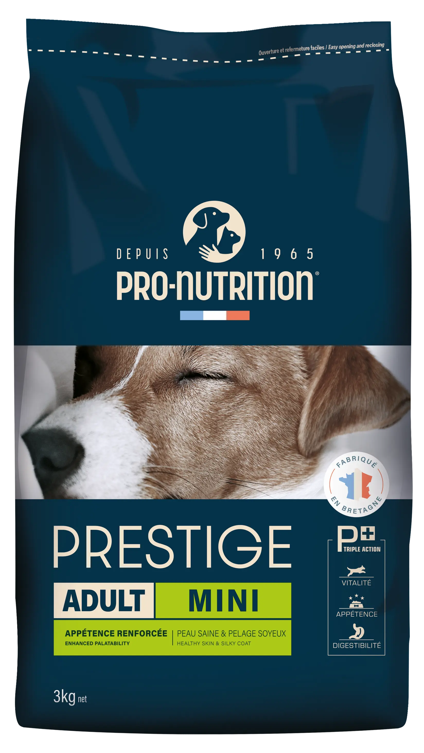 PRO-NUTRITION Suva hrana za pse Prestige Adult Mini, 3kg