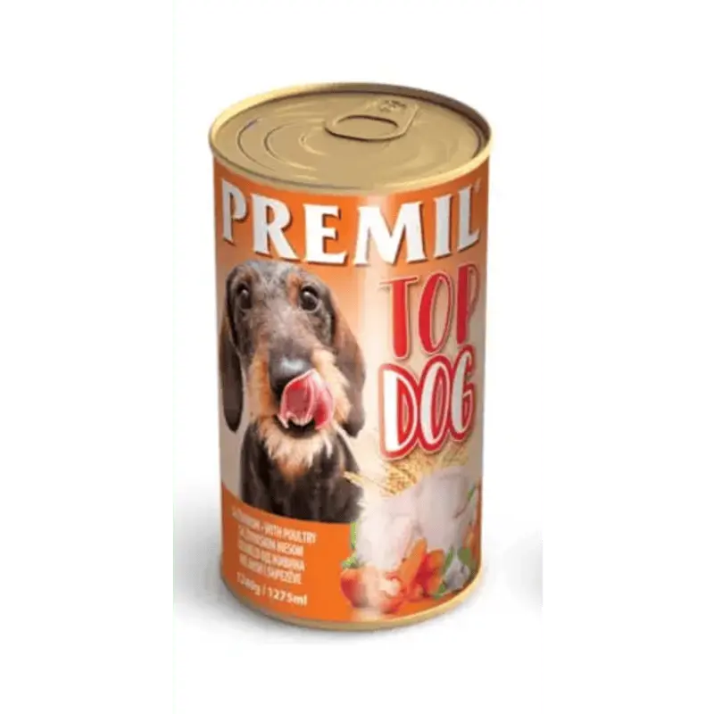 PREMIL Hrana za pse TOP DOG chicken 1240g
