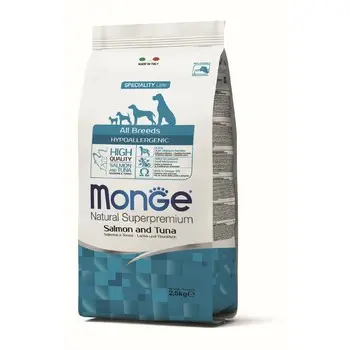 Monge Hypoallergenic Hrana Za Pse, Losos I Tunjevina, Za Sve Rase, Adult, 2.5kg