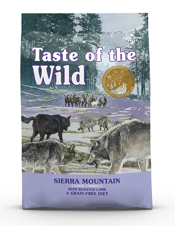 TASTE OF THE WILD Suva hrana za odrasle pse sa ukusom divlje jagnjetine Sierra Mountain Canine 2kg
