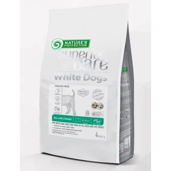 NATURE'S PROTECTION Hrana za pse White Adult, 10kg