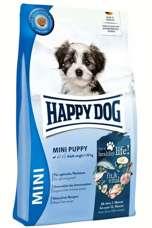 HAPPY DOG Fit&Vital Hrana za štence Mini Puppy 4kg