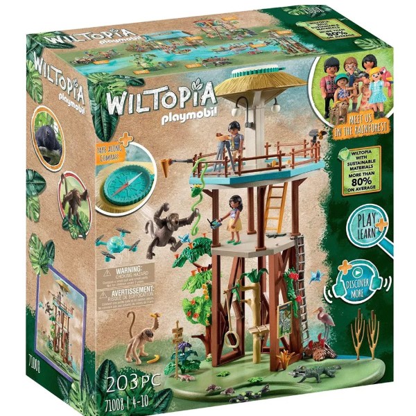 Istraživačka kula sa kompasom Playmobil Wiltopia 1035048
