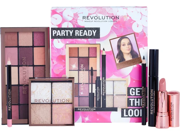 Revolution Makeup Set za šminkanje Get the Look Party Ready 6/1