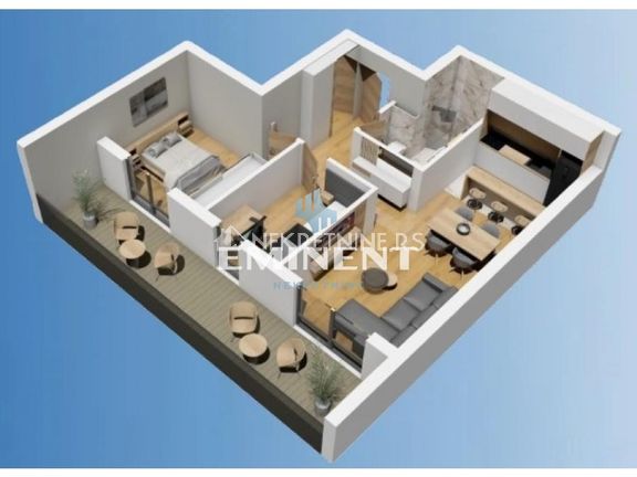 Zemun, Gornji Grad, -, 2.5, 69m2, 208800 EUR