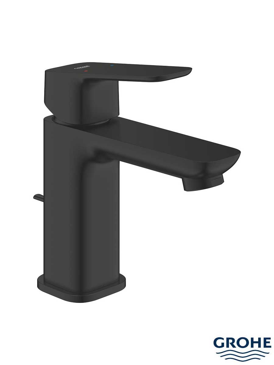 Baterija za lavabo S Cubeo mat crna 1016942430 Grohe