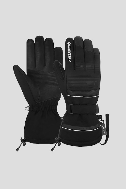 REUSCH MUŠKE SKI RUKAVICE CONAN R TEX® XT 64012357701 CRNO/BELA 7701
