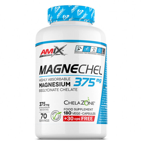 MagneChel Magnesium Bisglycinate 210cap – Amix™