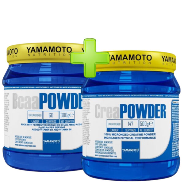 CreaPOWDER 500g + BCAA 8:1:1 300g – Yamamoto