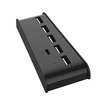 SONY PLAYSTATION 5 HIGH-SPEED 6-PORT USB HUB - 5X USB, 1X USB-C (OPEN-BOX SATISFACTORY)