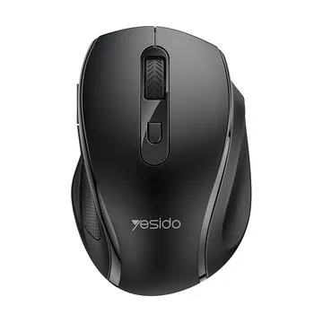 YESIDO KB45 2.4G 6-BUTTON WIRELESS SILENT MOUSE - BLACK