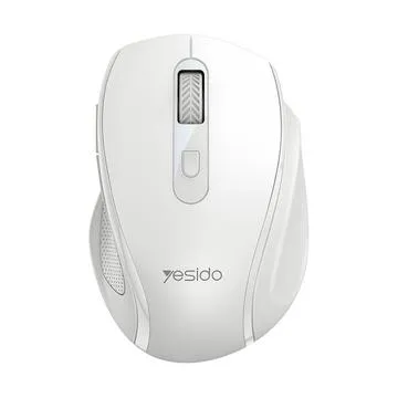 YESIDO KB45 2.4G 6-BUTTON WIRELESS SILENT MOUSE - WHITE