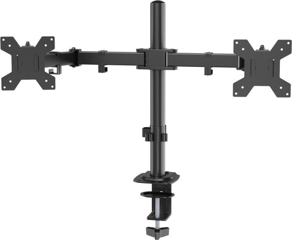 MA-D2-011 Gembird Podesivi dupli stoni drzac za monitor, tilt, 17-32 max.2x9kg