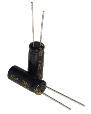 EL-Capacitor 330uF 35V 8x20mm P3,