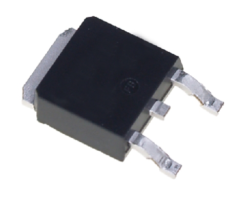 N-MOSFET, 55V, 17A, 45W, 0.075Ω, TO-252AA