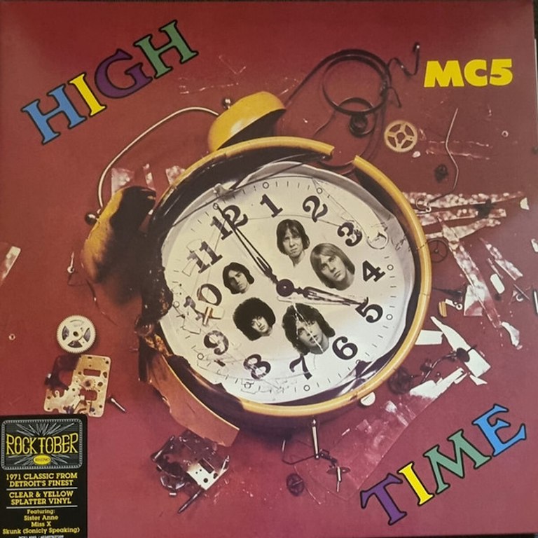 MC5 – HIGH TIME (CLEAR & YELLOW SPLATTER VINYL) (MONO)