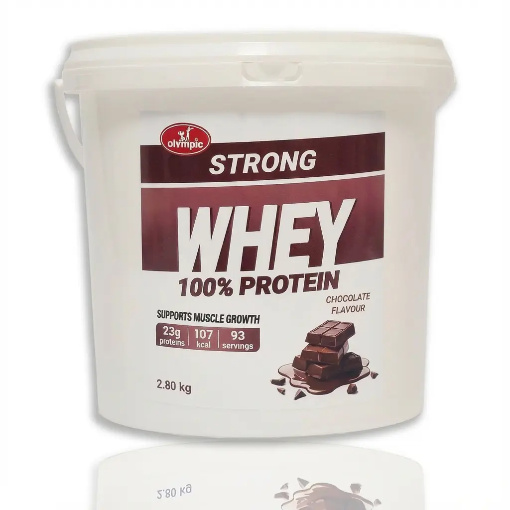 Olympic Strong Whey Protein, Čokolada, 2.8 kg