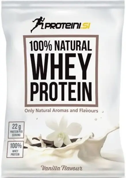 PROTEINI.SI Whey protein 100% natural 30 g vanila