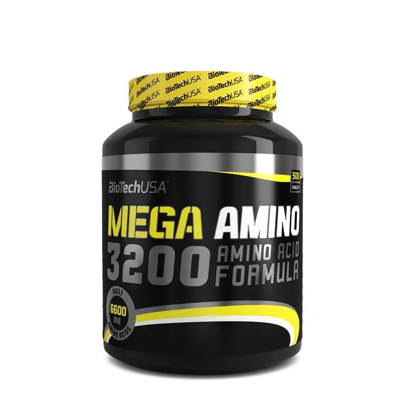 BIOTECHUSA Dodatak ishrani sa aminokiselinama Mega Amino 3200, 500 tableta