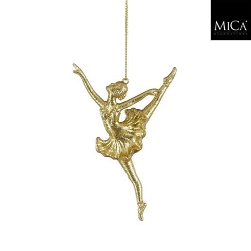 Novogodišnja dekoracija - ORNAMENT BALLERINA 15cm 1179815 - Gold - EDL