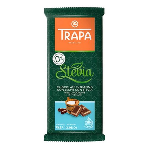 Čokolada mlečna stevia 75g