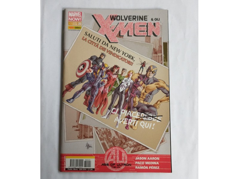 strip Marvel NOW N. 20 WOLVERINE - X-MEN