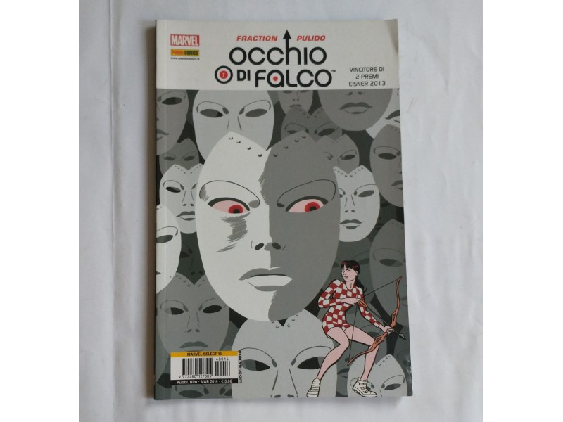 strip marvel OCCHIO di FALCo N. 7
