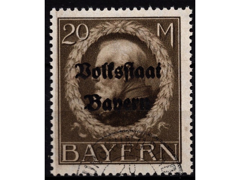 Nemačka BAYERN 1919. Volksstaat Mi:133