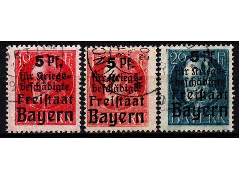 Nemačka BAYERN 1919. Freistaat