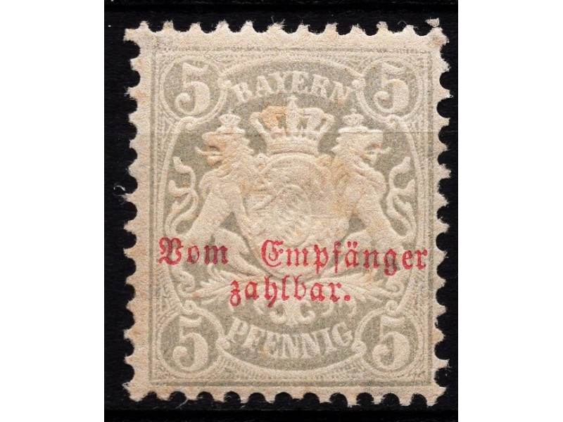 Nemačka BAYERN 1876. Mi:5