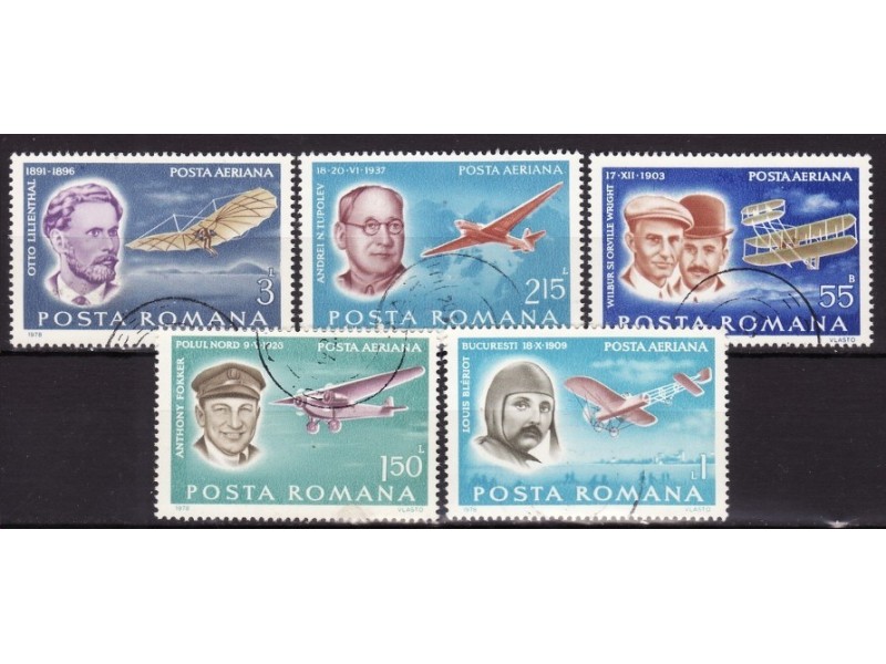 Rumunija - avioni - 1978.