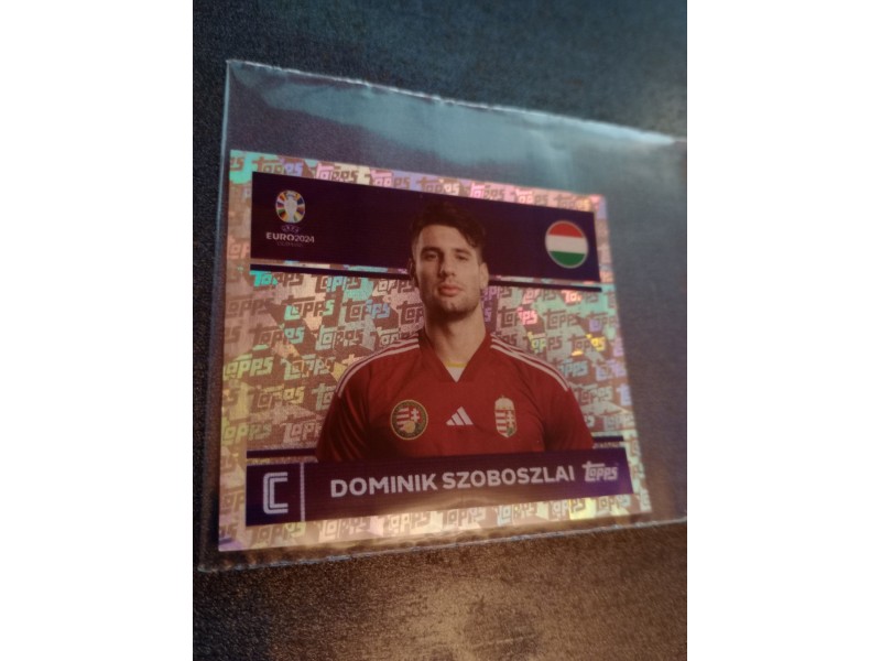 UEFA Euro 2024*Topps* TOPPS FOIL PARALELA * RARE *MINT*