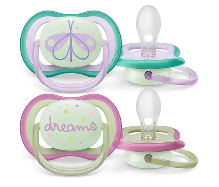 Philips Avent Noćna varalica za bebe THR Ultra Air 0-6m 2/1 Butterfly/Dreams