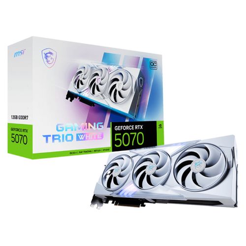 MSI GeForce RTX 5070 12G 192bit RTX 5070 12G GAMING TRIO OC WHITE grafička karta