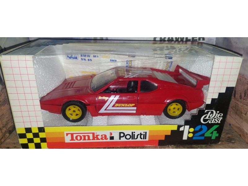 Tonka Polistil BMW M1 1:24