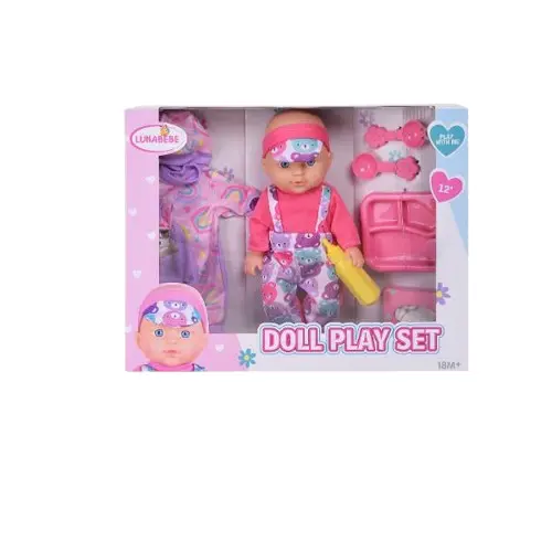 HK Mini Set lutka beba sa dodacima, Roze